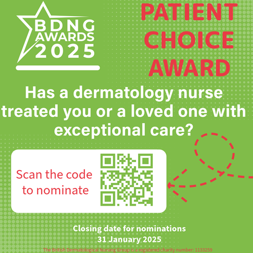 BDNG Patient Choice Awards 2025 Nominations Open - Psoriasis Association