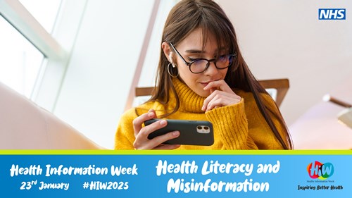 Health Information Week - Health Literacy and Misinformation - Psoriasis Association