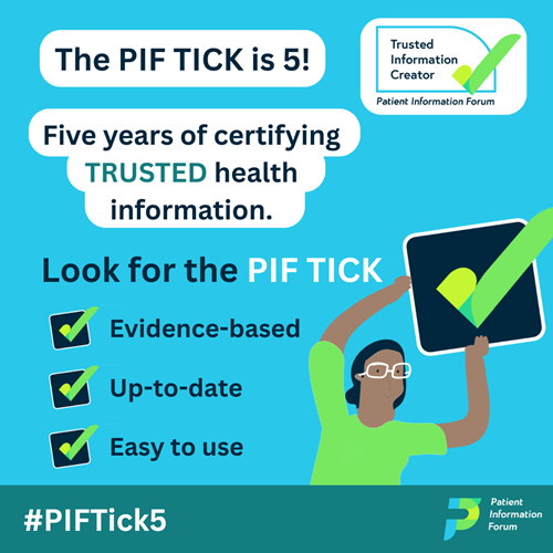 PIF TICK 5th Birthday - Psoriasis Association