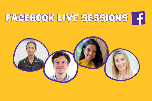 Join our upcoming Facebook Live sessions - Psoriasis Association