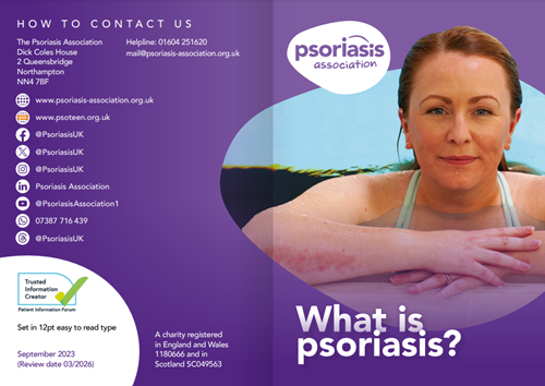 ‘What is Psoriasis?’ a new resource providing advice for those newly diagnosed released ...